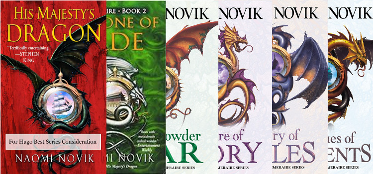 Review – Temeraire Series by Naomi Novik – James Reid – Geek Dilettante